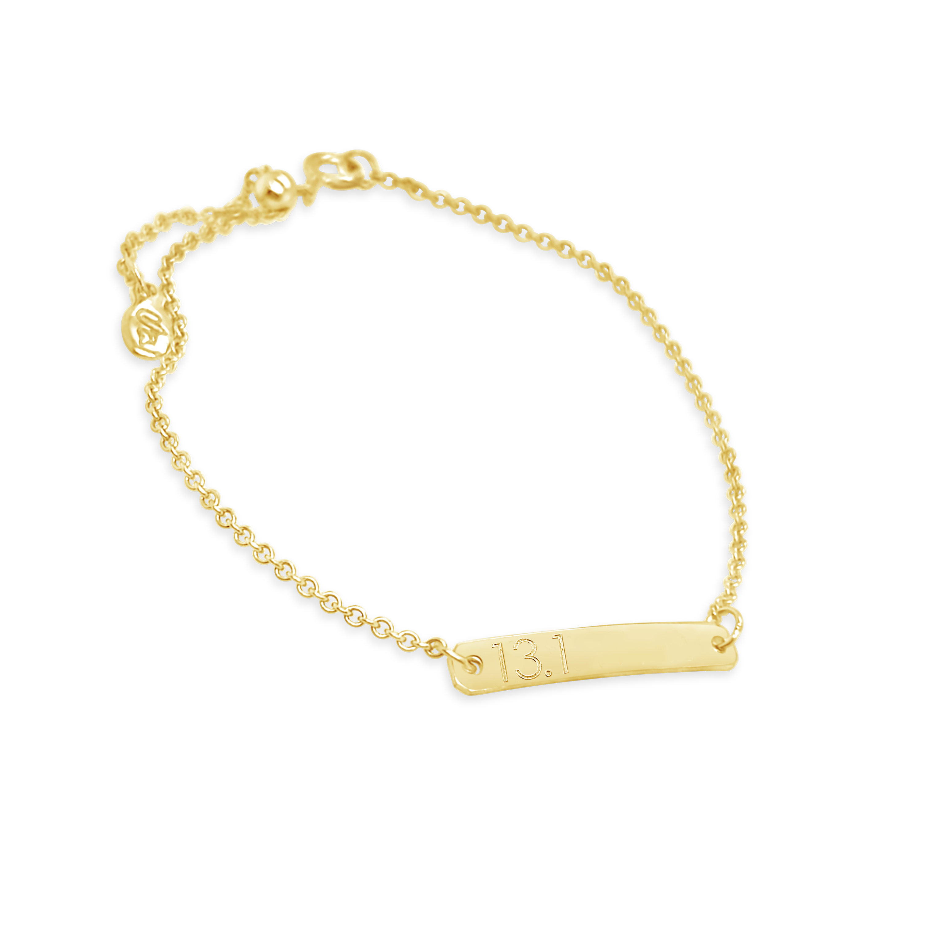 13.1 Half Marathon Petite Bar Bracelet – Erica Sara Designs